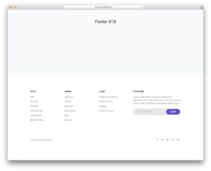 20 Best Bootstrap Footer Templates 2026 - AdminLTE.IO