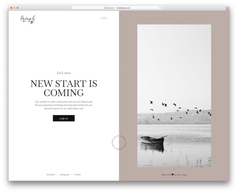 26 Free Under Construction Website Templates 2025 - AdminLTE.IO