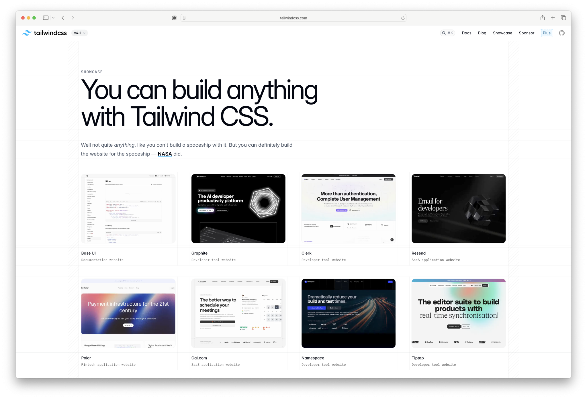 23 Best Tailwind CSS Website Examples 2026 - AdminLTE.IO