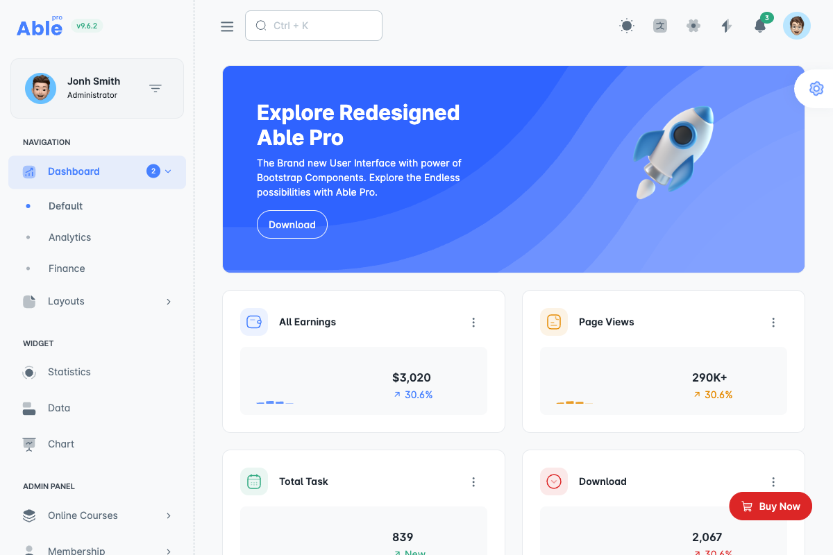 22 Best Admin Templates For 2025 - AdminLTE.IO